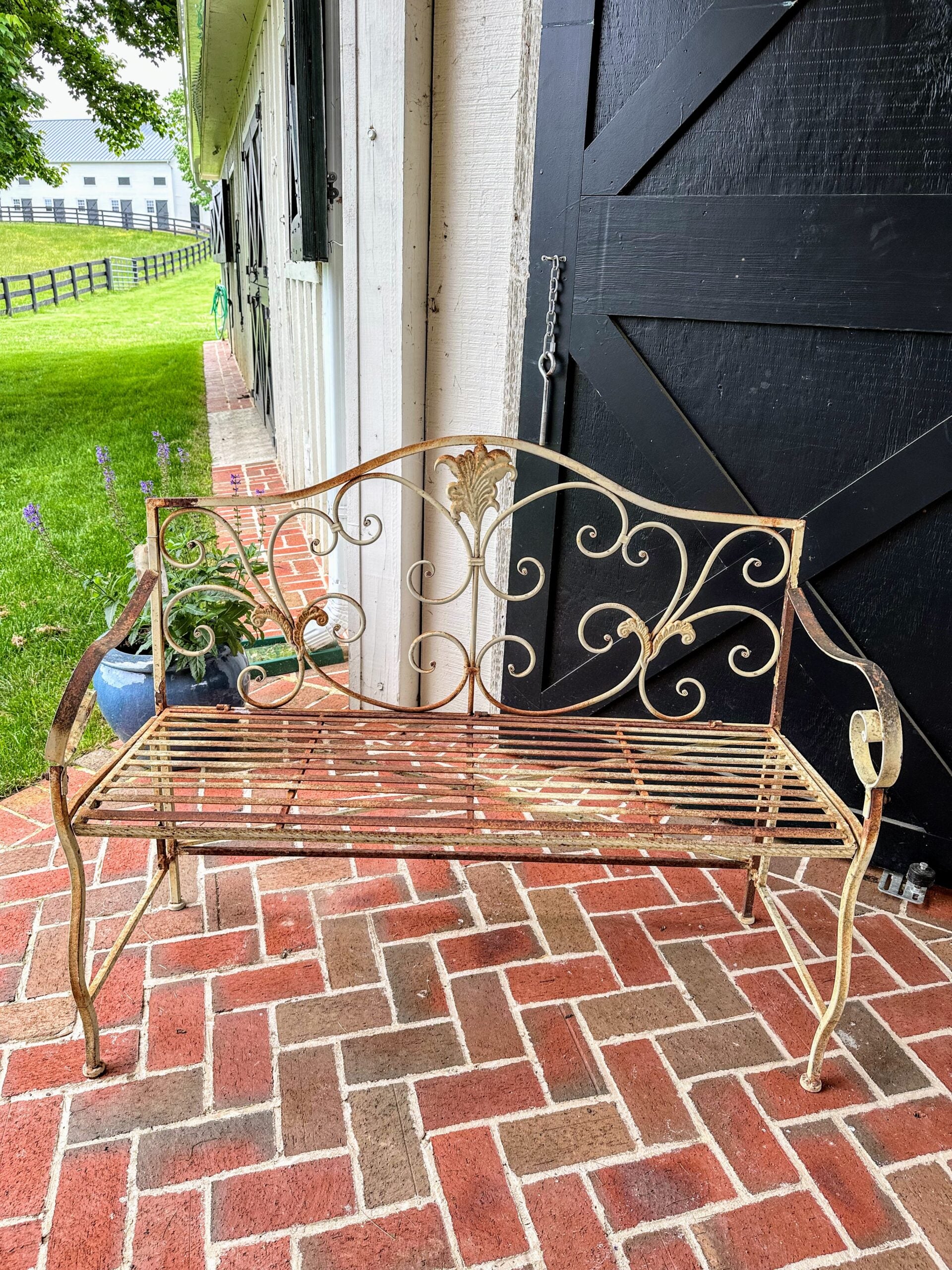 Metal Bench