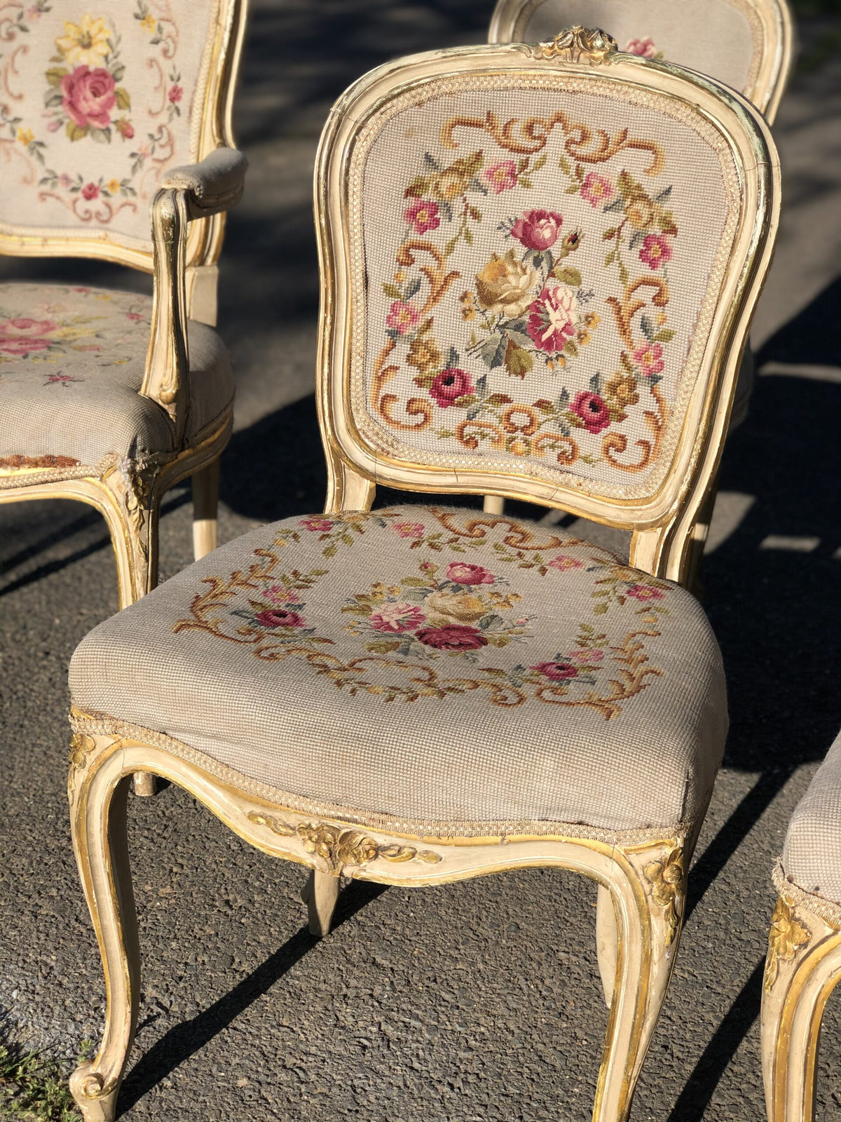 Vintage French Style Chairs